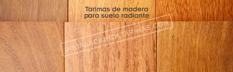 Conductividad térmica de la tarima maciza